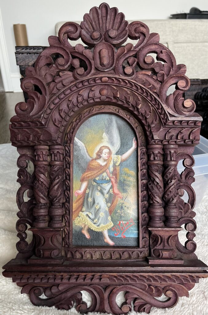 “SANT MICHAEL THE ARCHANGEL”original painting Oil on canvas – Clory’s ...